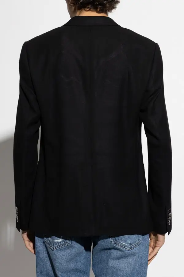 Dolce & Gabbana Dolce Gabbana Single-breasted Blazer - Black
