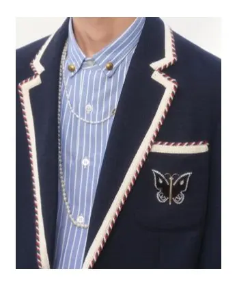 Valentino Garavani Logo Butterfly Brooch