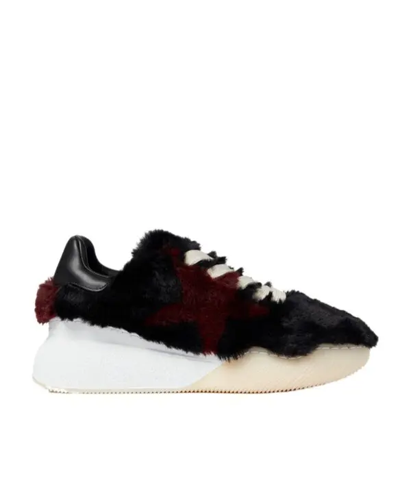 Stella McCartney Loop Lace-up Sneakers - Black