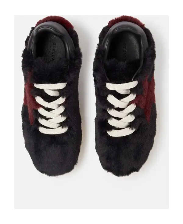 Stella McCartney Loop Lace-up Sneakers - Black