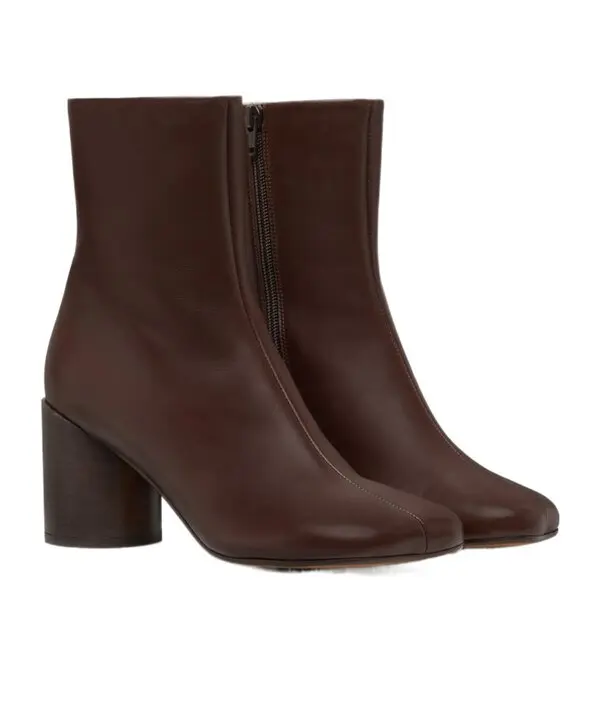 MAISON MARGIELA Anatomic Ankle Boots - Brown