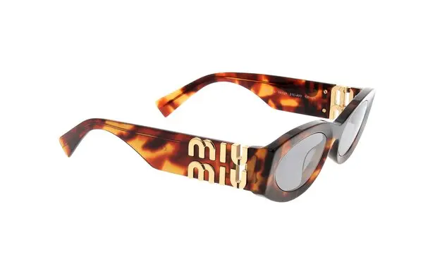 Miu Miu Oval Frame Sunglasses