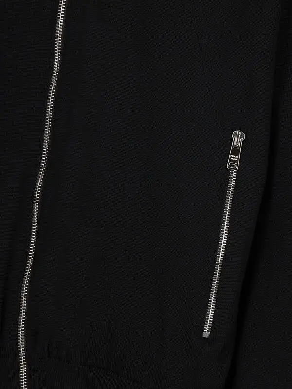 Prada Reversible Zip-up Bomber Jacket