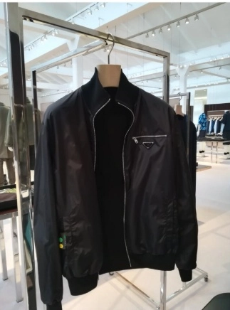 Prada Reversible Zip-up Bomber Jacket