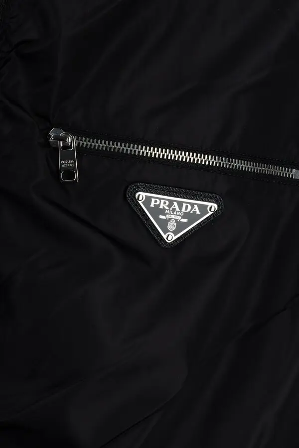 Prada Reversible Zip-up Bomber Jacket