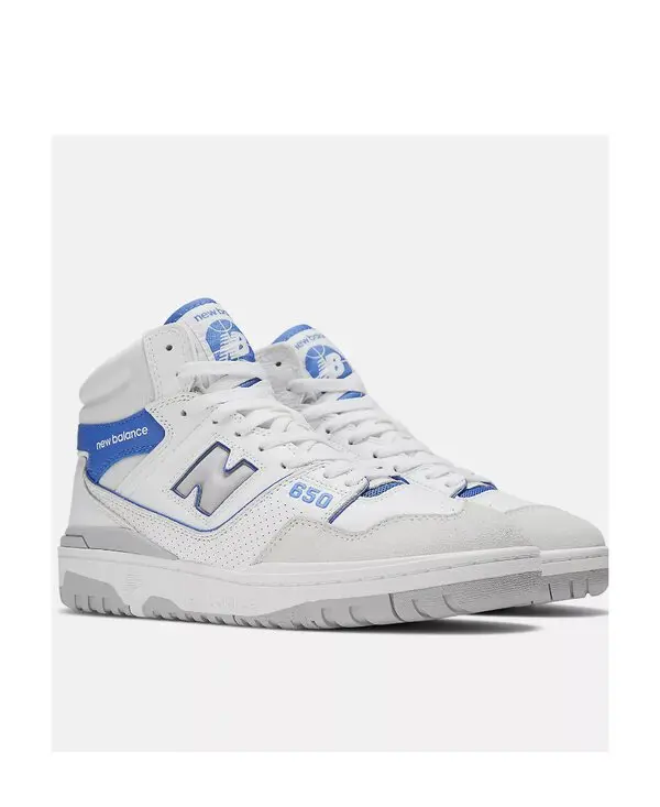 NEW BALANCE 650 High Top Sneakers - White