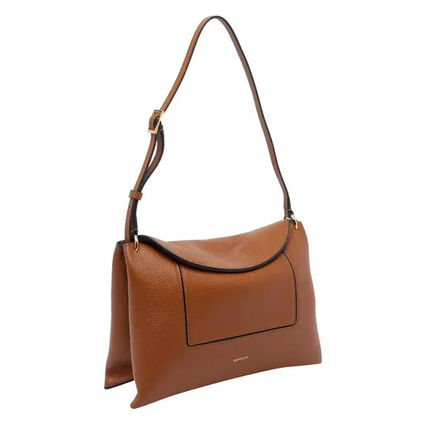 WANDLER Penelope Slouch Bag - Brown