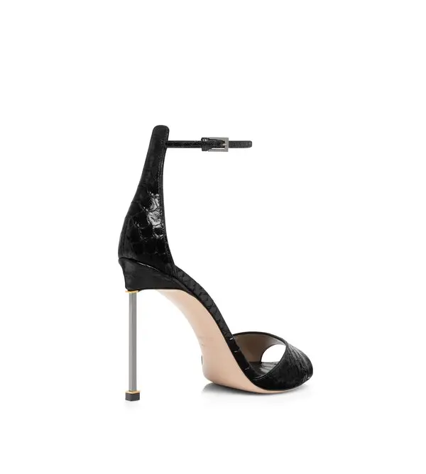 TOM FORD Open-toe Stiletto Sandals - Black