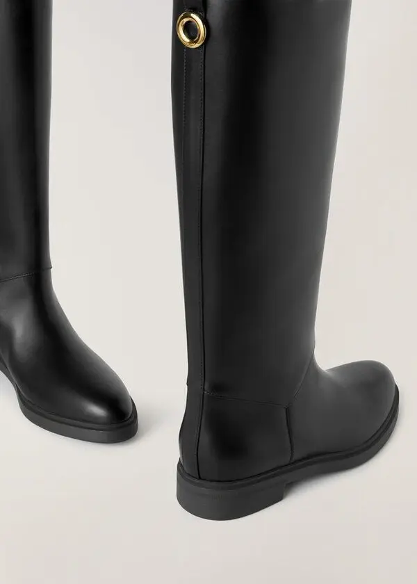 Loro Piana Kilda Round-toe Boots - Black