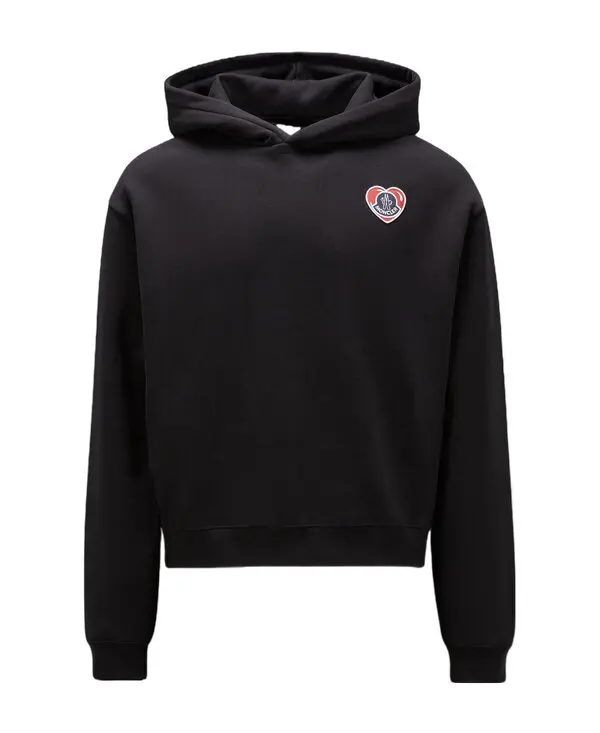 Moncler Heart Motif Hoodie