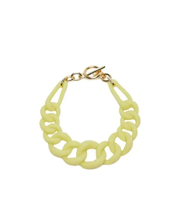 Max Mara Logo Necklace - Yellow