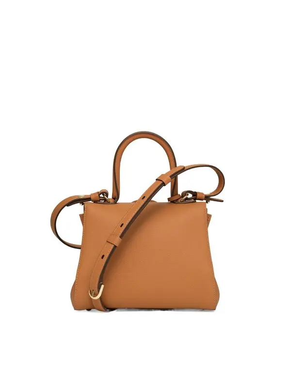 Delvaux Brillant Mini Handbag - Brown
