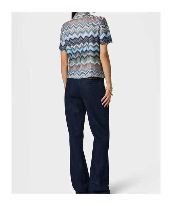 Missoni Snake-patterned Short-sleeve Shirt
