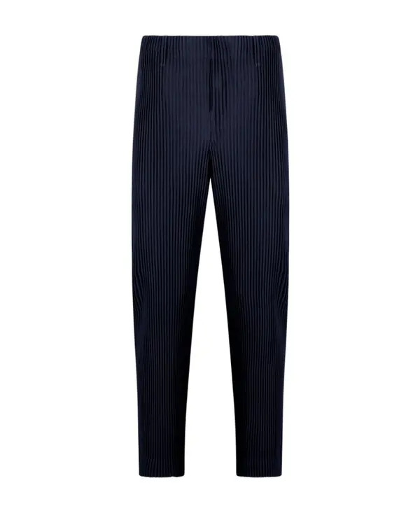 Issey Miyake Homme Plissé Pleated Trousers - Black
