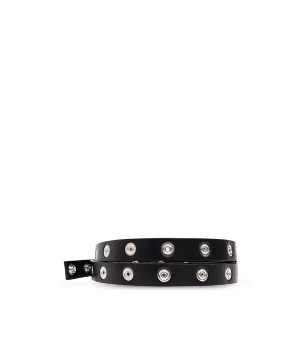 Attico Embellished Press-stud Belt - Black