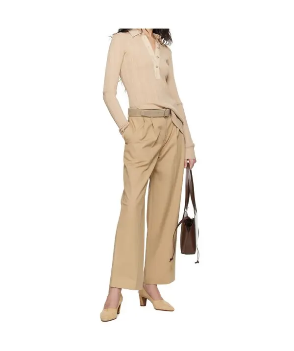 TOTEME Swirl Suede Belt