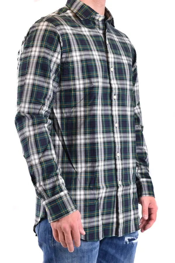 Polo Ralph Lauren Oxford Plaid Cotton Shirt - Gray