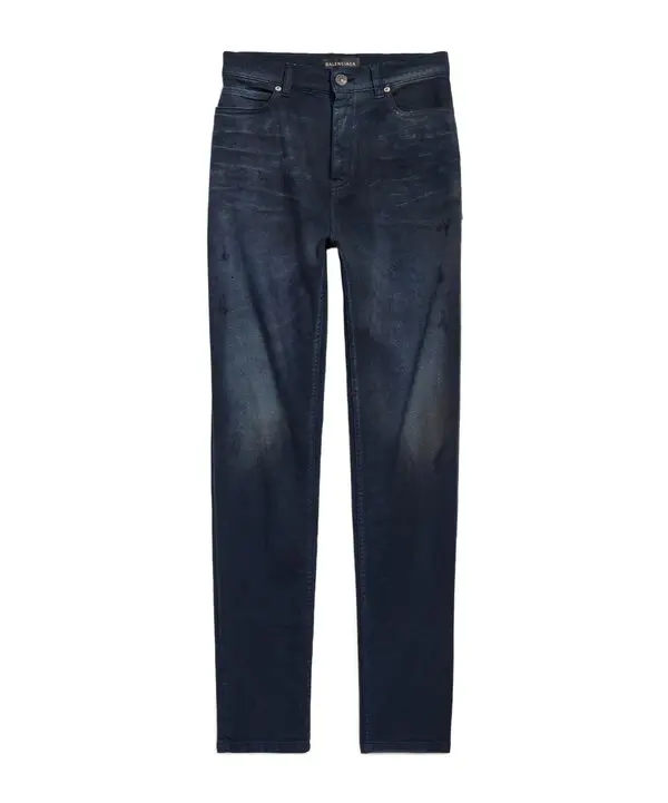 Balenciaga High-waisted Skinny Denim Pants