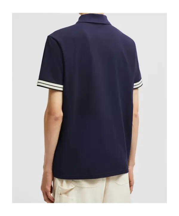 Moncler Logo Patch Short-sleeved Polo Shirt