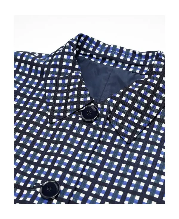 Max Mara Checked Detail Coat