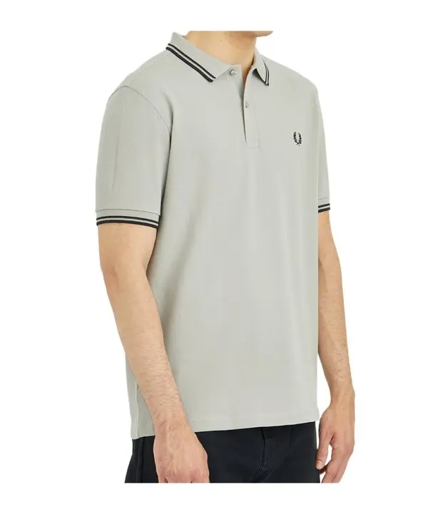 Comme Des Garçons Lapel Short Sleeve Polo Shirt - White