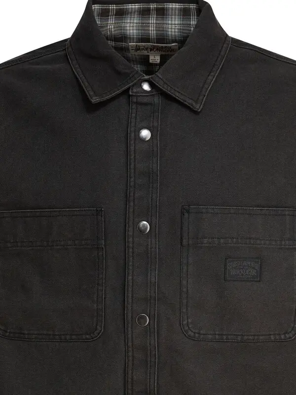 StÜssy Long Sleeve Denim Trucker Jacket