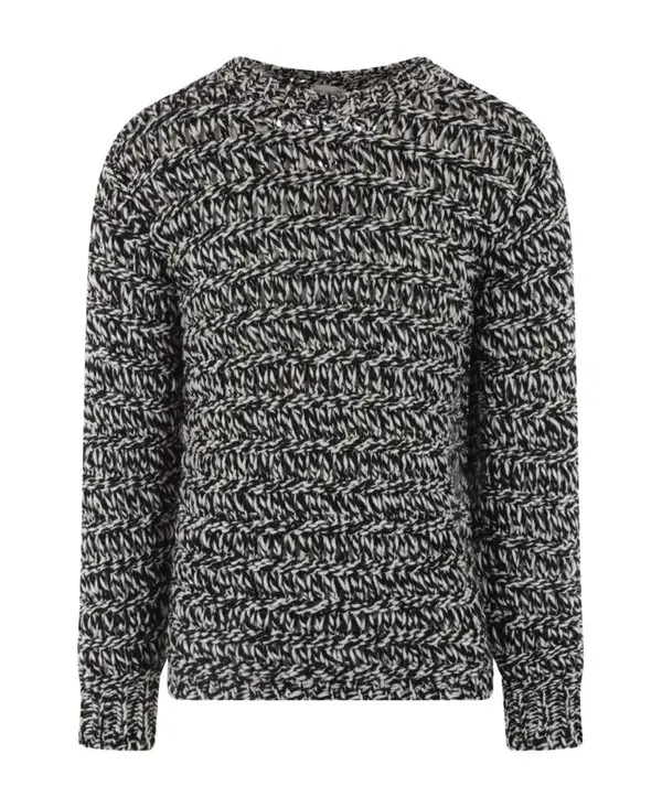 Dries Van Noten Round Neck Long-sleeved Sweater