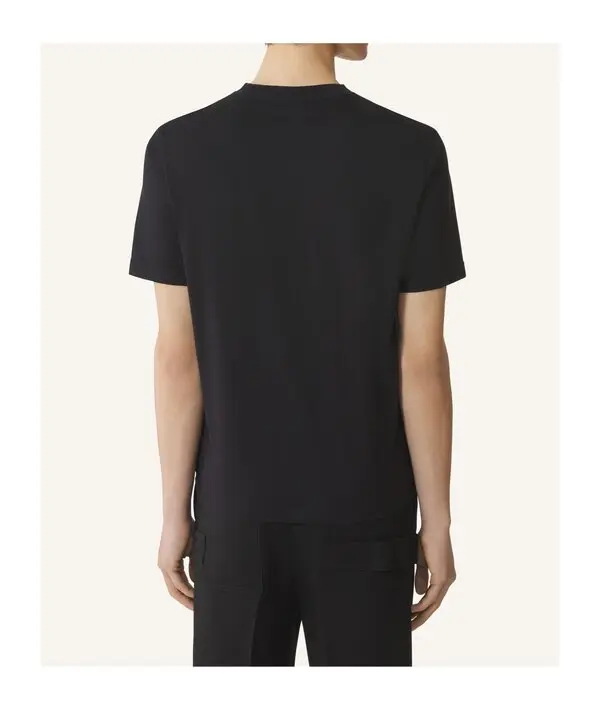 LANVIN Embroidered T-shirt - Black