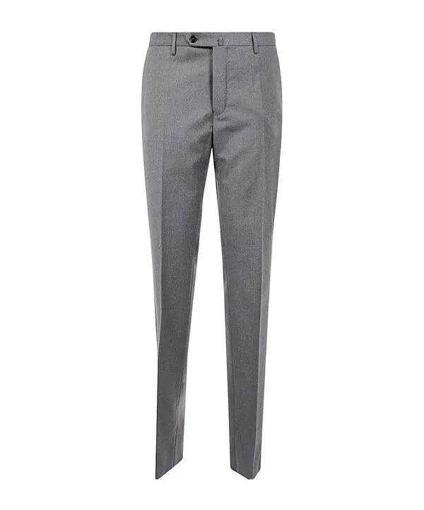 Incotex Tapered Trousers With Belt Loops - Gray