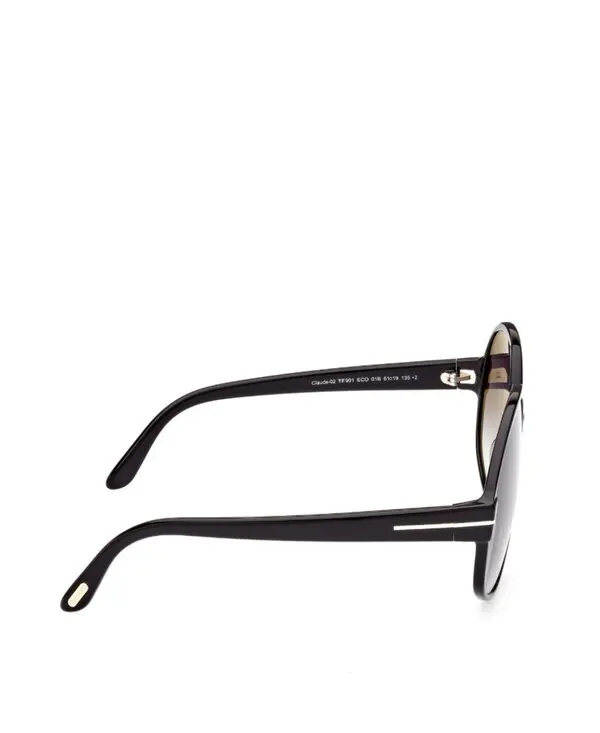 TOM FORD Geometric Frame Sunglasses