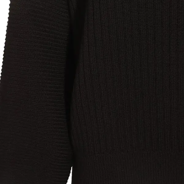 Moncler Roll-neck Knit Jumper - Black