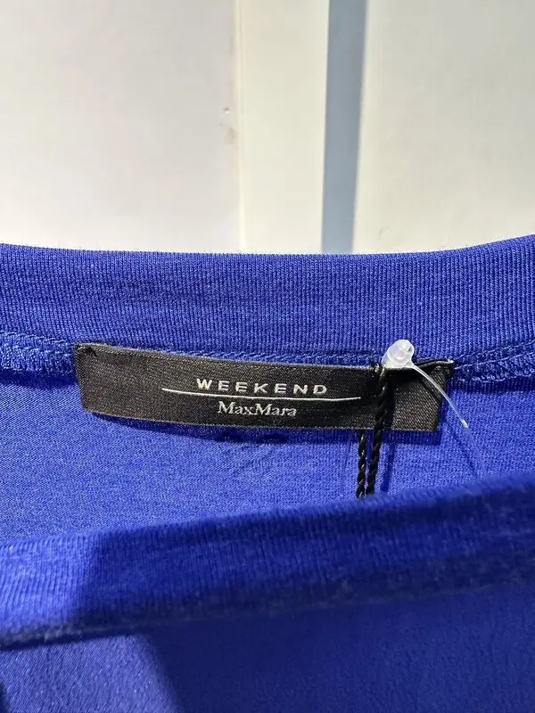 Max Mara Short Sleeve Round Neck Shirt