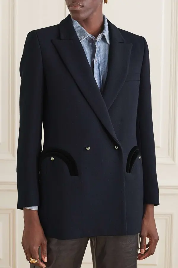BLAZÉ MILANO Resolute Double-breasted Blazer - Black