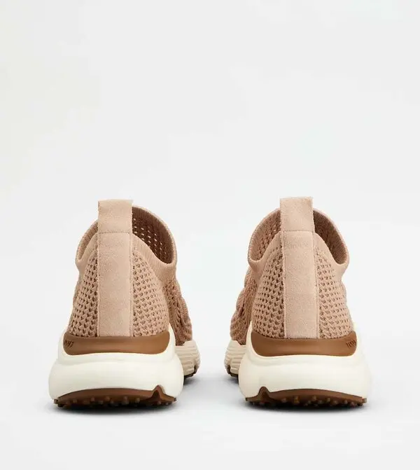 TOD'S Kate Slip-on Sneakers With Graphic Pattern - Nude