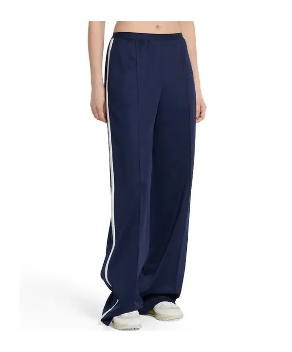 Gucci Logo Embossed Technical Jersey Pants