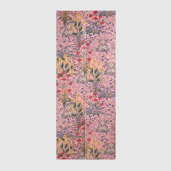 Gucci Flora Print Wallpaper - Pink