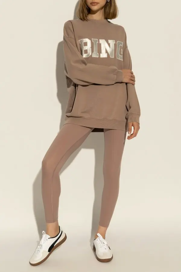 ANINE BING Logo Leggings