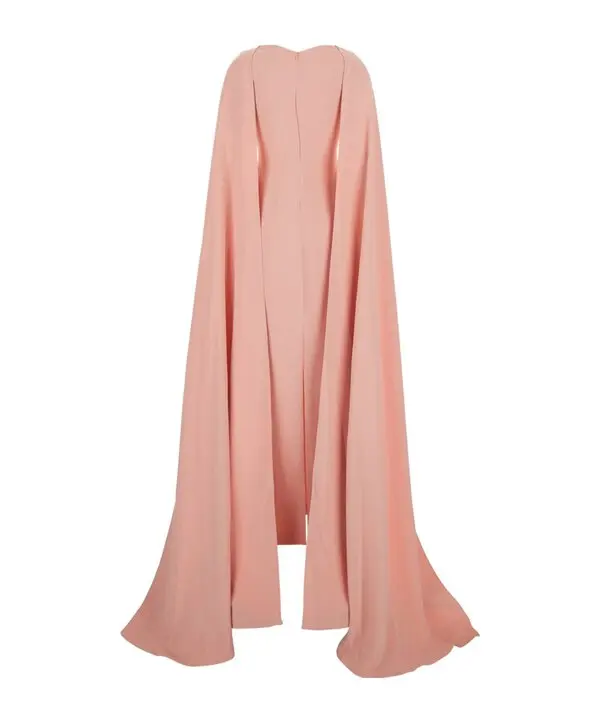 Solace London Draped V-neck Dress