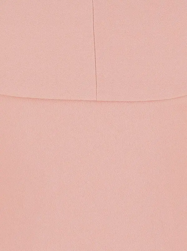 Solace London Draped V-neck Dress