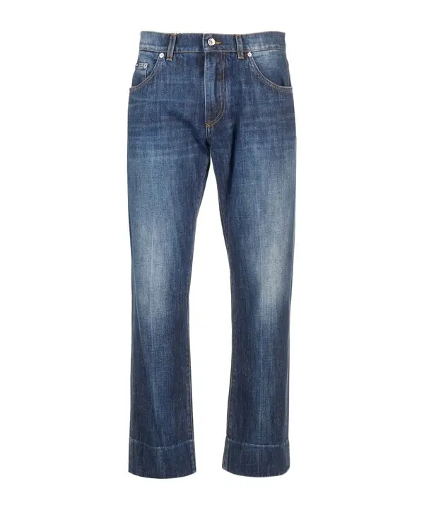 Dolce & Gabbana Logo Plaque Jeans