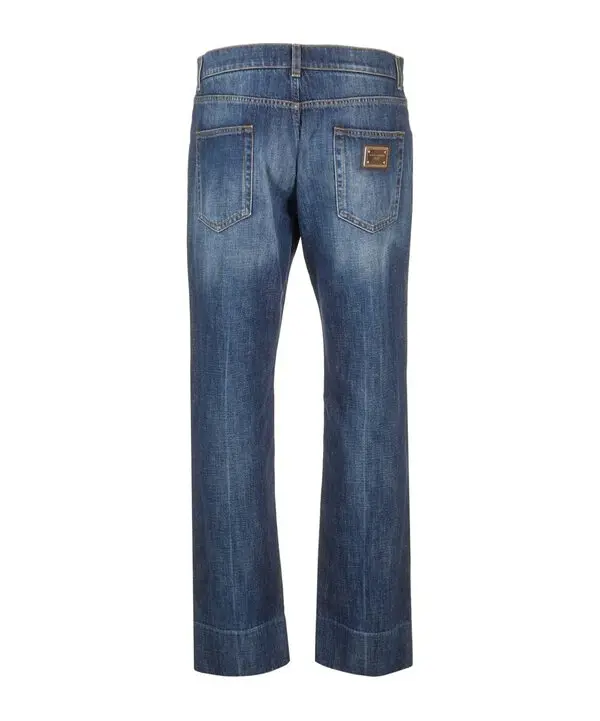 Dolce & Gabbana Logo Plaque Jeans