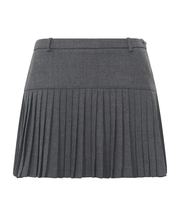 MARINE SERRE Flared Mini Skirt