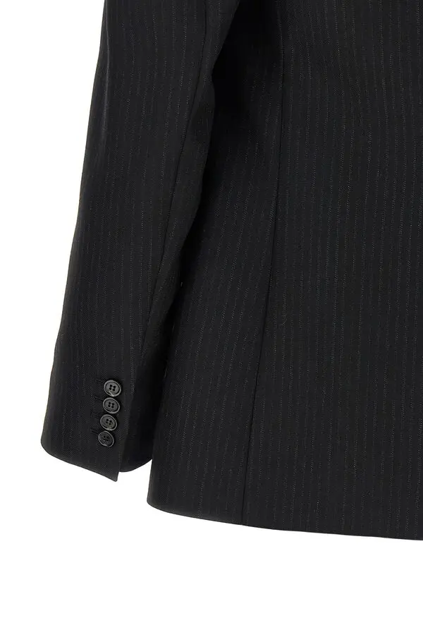 Saint Laurent Pinstriped Single-breasted Blazer
