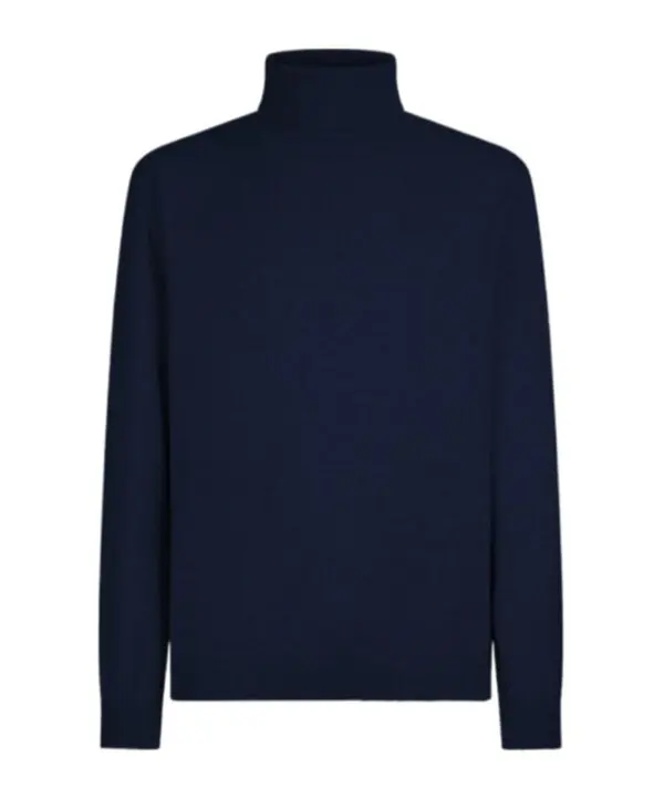 DONDUP High Neck Long Sleeve Sweater - Black