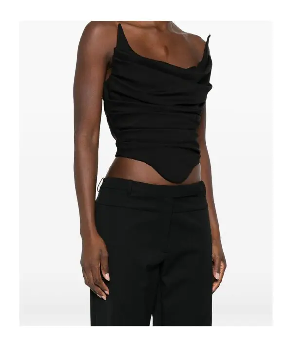 Giuseppe Di Morabito Pleated Corset Top