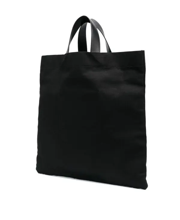 JIL SANDER Logo Printed Top Handle Bag