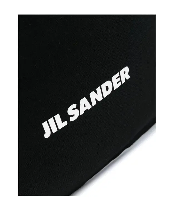JIL SANDER Logo Printed Top Handle Bag
