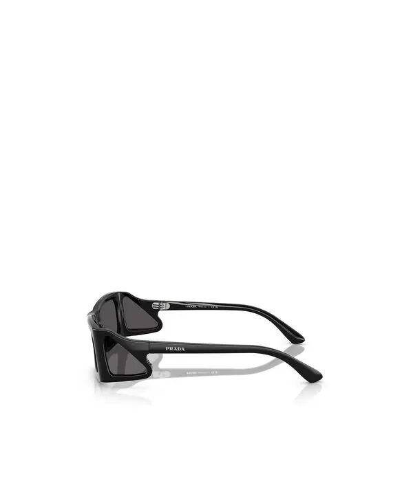 Prada Rectangular Frame Sunglasses - Black