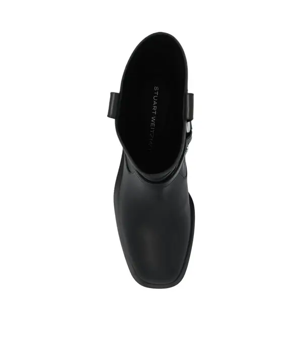 STUART WEITZMAN Round Toe Ankle Boots