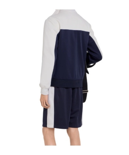 Gucci Technical Jersey Shorts With Embroidery - Dark Blue